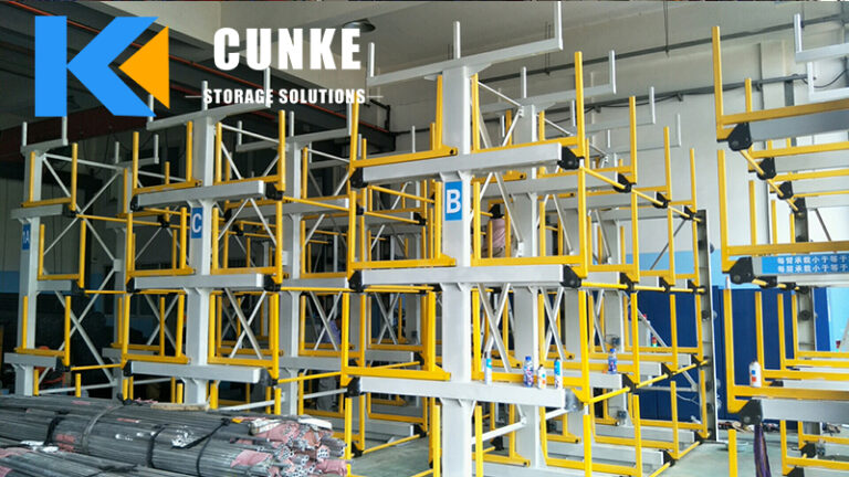 Motorized Roll Out Cantilever Rack | CK Storage Solutions