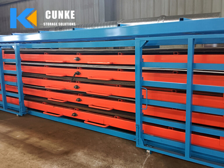 Roll Out Sheet Metal Storage Racks | Roll-Out Sheet Metal Rack