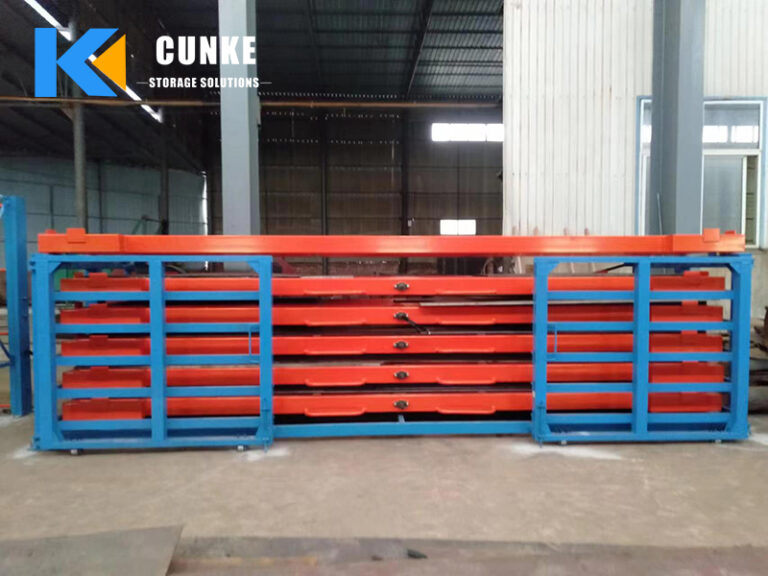 Roll Out Sheet Metal Storage Racks | Roll-Out Sheet Metal Rack