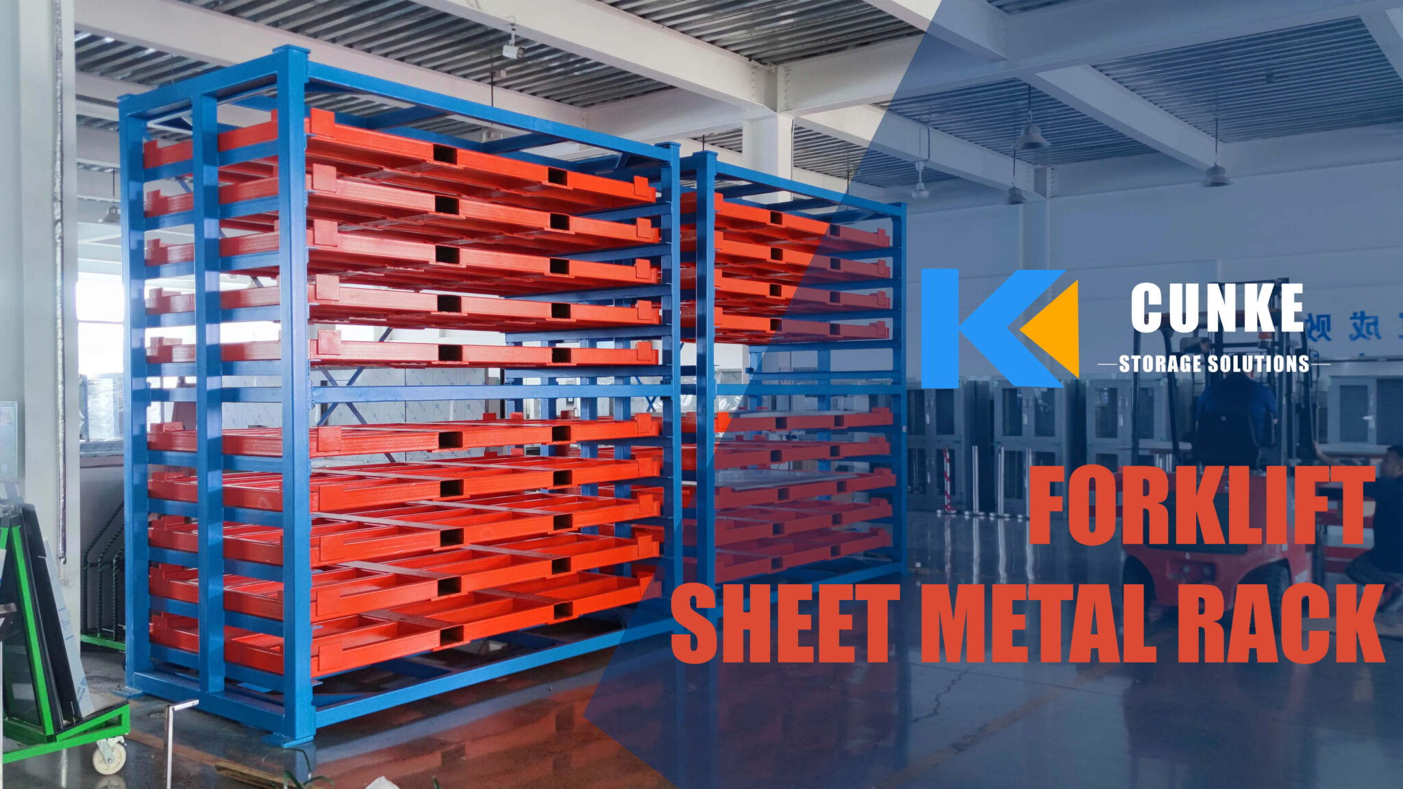Forklift Sheet Metal Racks - Heavy-Duty Storage | CK Storage